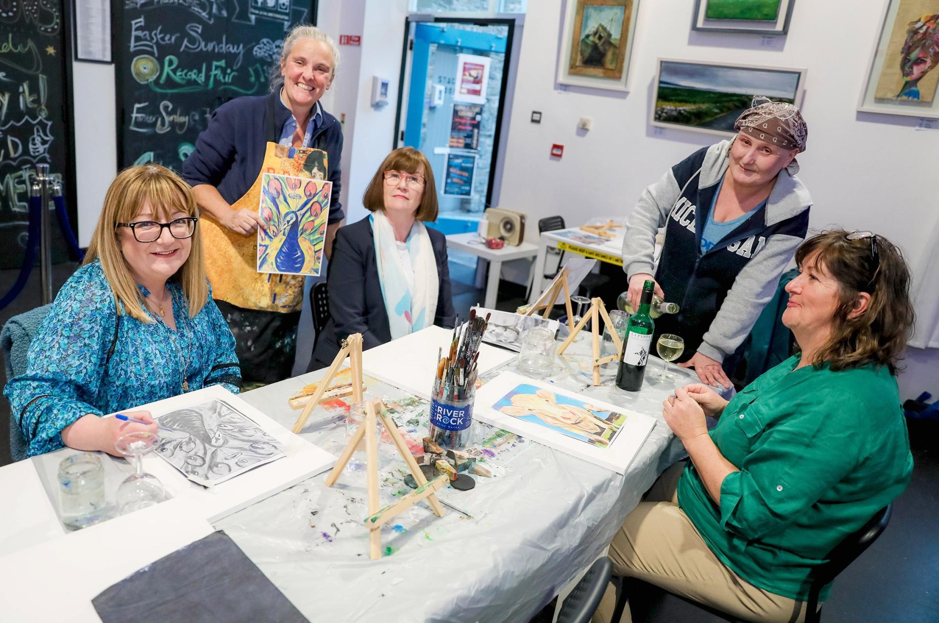 PHOTO GALLERY: Sip and Paint event with Sharon Fidgeon at Kildare's ...