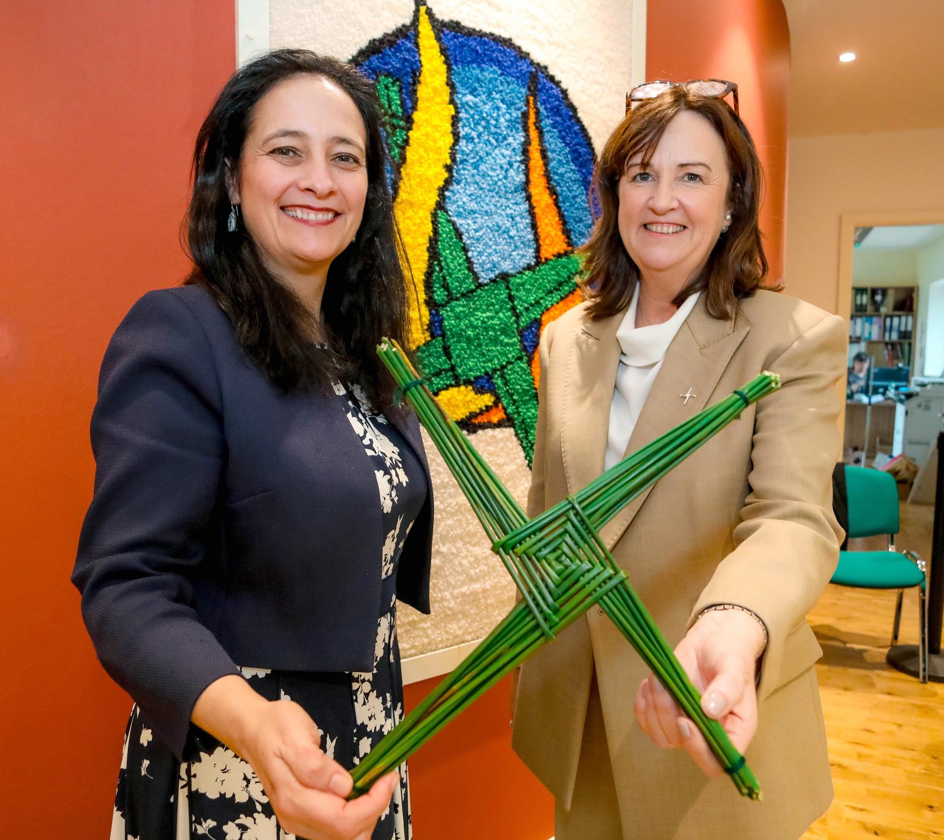 PHOTO GALLERY: Relics of St Brigid welcomed home to Kildare by Mayor ...