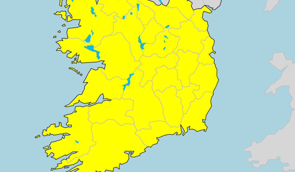 Kildare to be hit by thunderstorms amid Met Eireann weather warning ...