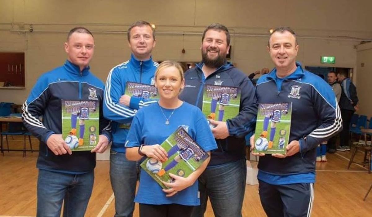 Newbridge Town launch 2018 sticker book - Kildare Live