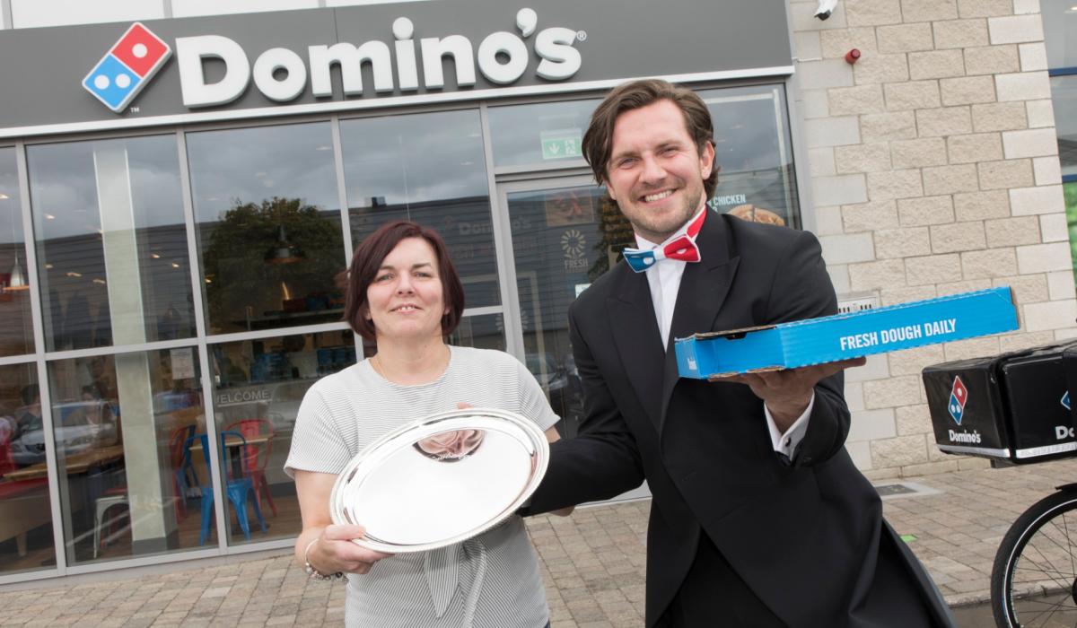 Domi-Butler delivers silver service at Newbridge's Dominos pizza ...