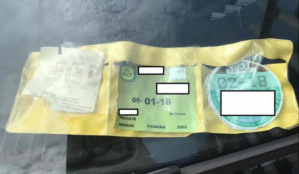 Kildare gardai stop driver who was using parking ticket as insurance ...