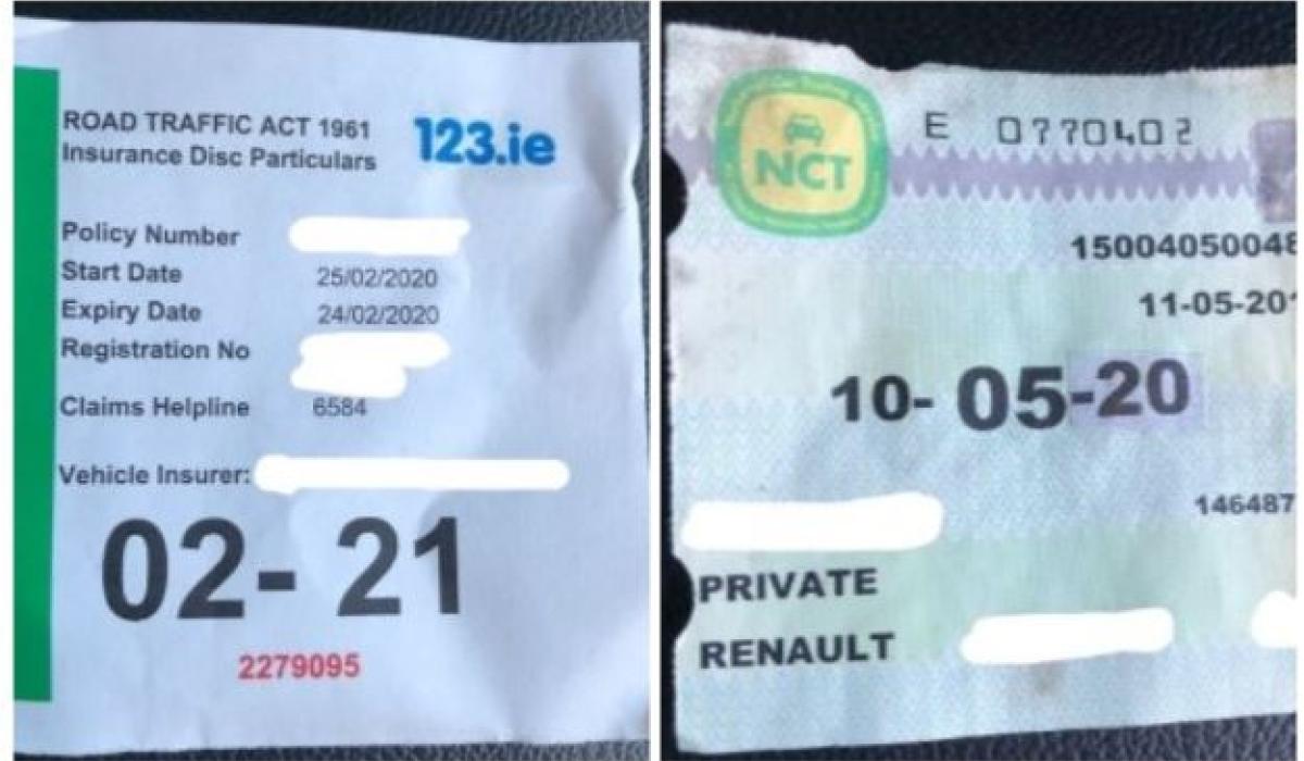 Car in Naas seized after all windscreen discs are FALSE - Kildare Live