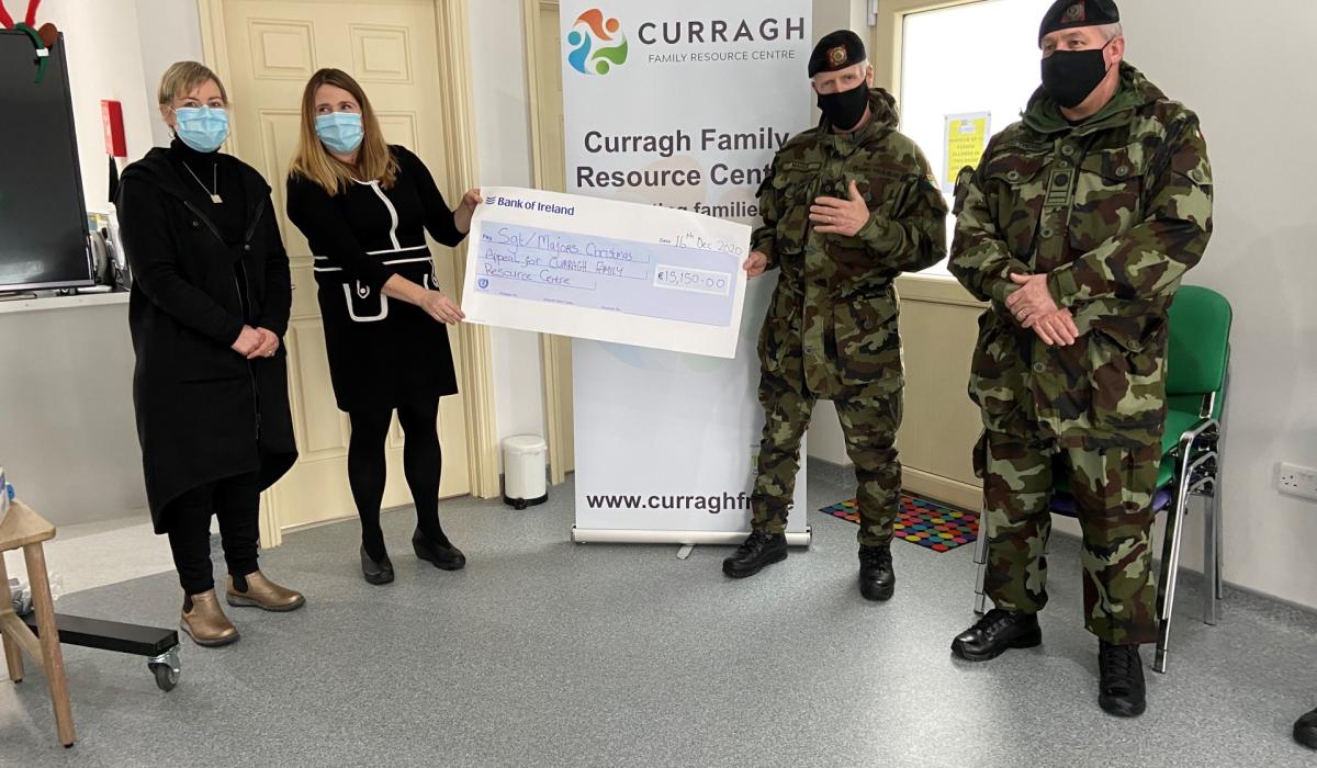 Army men raise over €15,000 for Curragh Family Resource Centre ...