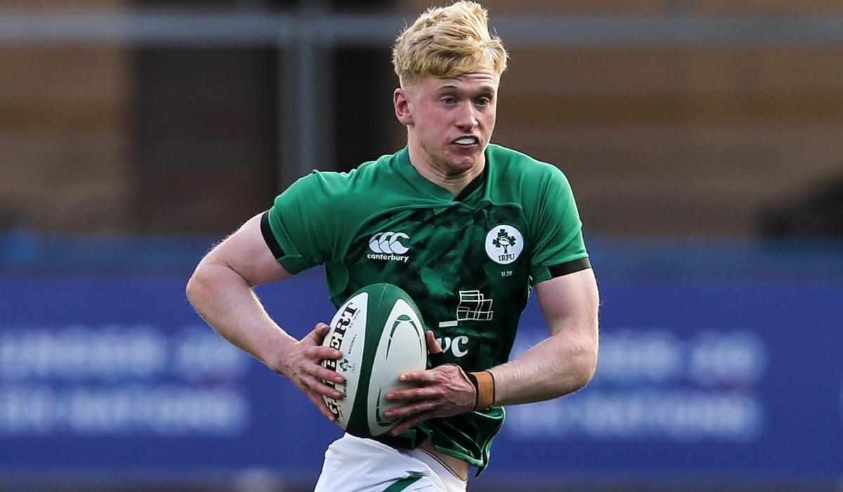 Naas' Jamie Osborne named again on Ireland U20 Six Nations team ...