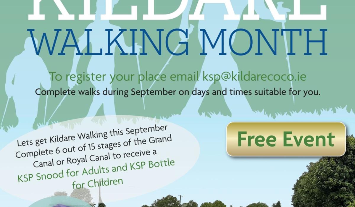 Lets get walking this September - Kildare Live