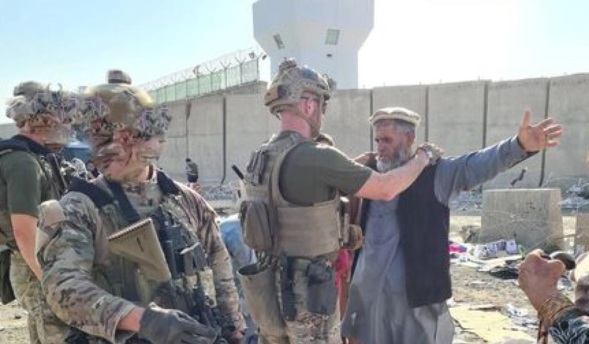 PHOTOS: Army Rangers return to Curragh base after Kabul mission ...