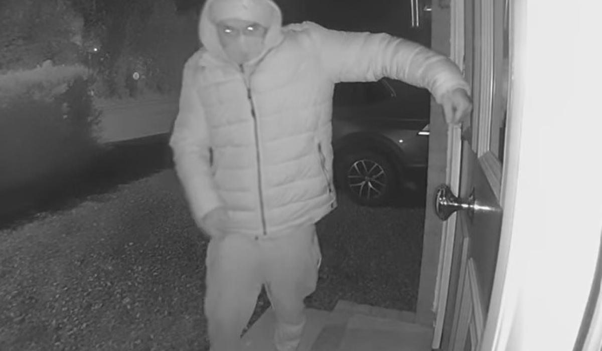 Garda advice to "lock up at night" as CCTV shows man checking front ...