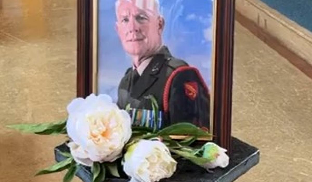 Funeral service held for Acting Sergeant-Major Declan ‘Doc’ O' Connell ...