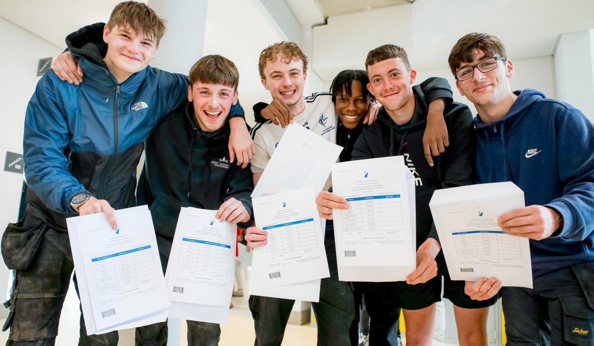 PHOTOS: Naas Community College students celebrate Leaving Cert Results ...