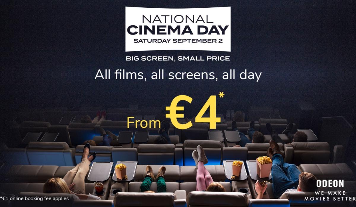 ODEON Cinemas in Kildare celebrate National Cinema Day with €4 ticket Offer - Kildare Live