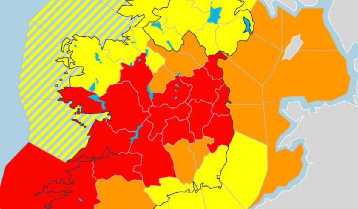 BREAKING: Kildare upgraded to Red Warning as Storm Debi to bring ...