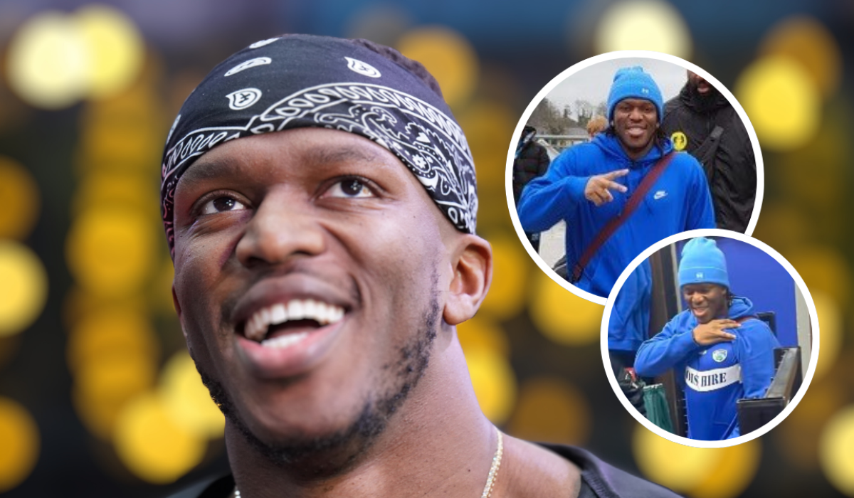 WATCH: YouTube sensation KSI tries on GAA jersey during Ireland visit ...