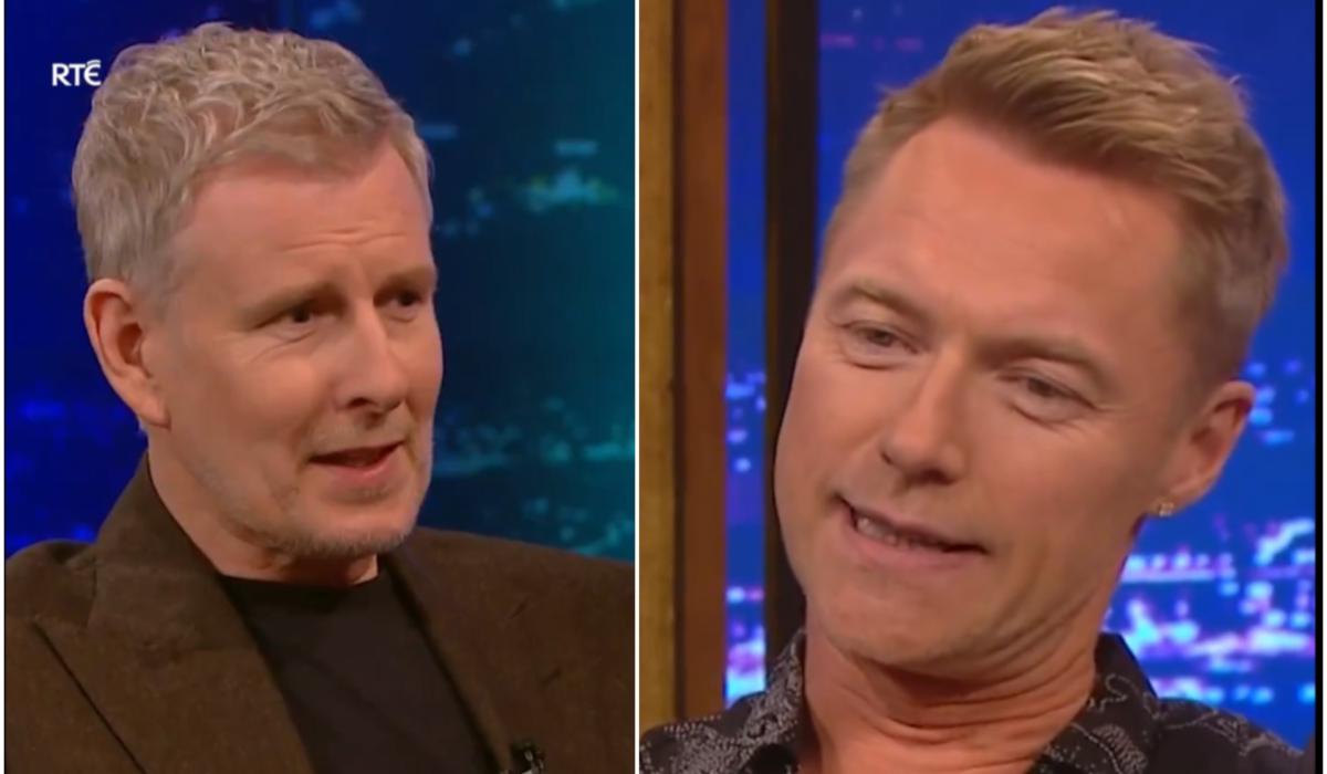 WATCH: Ronan Keating comment on Louis Walsh shocks RTE Late Late Show viewers - Kildare Live