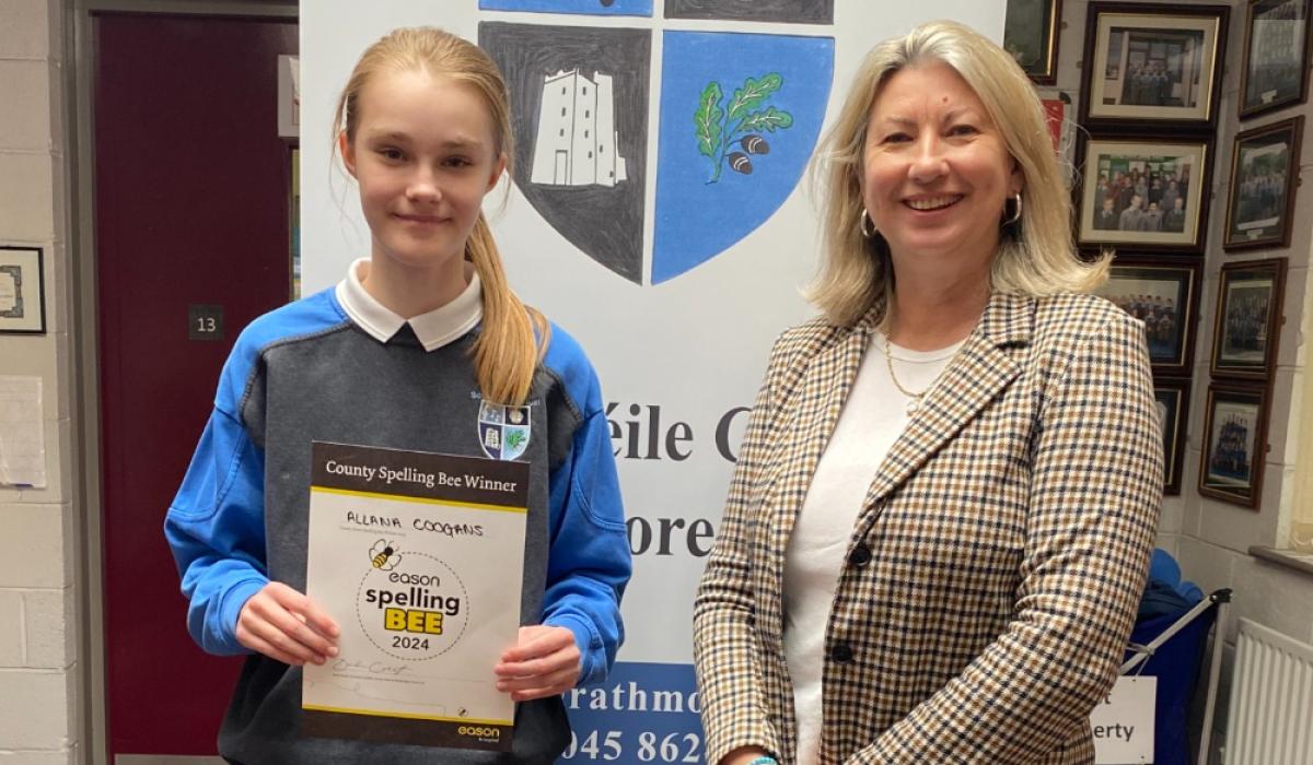 Rathmore N.S student crowned Eason Spelling Bee Kildare champion ...