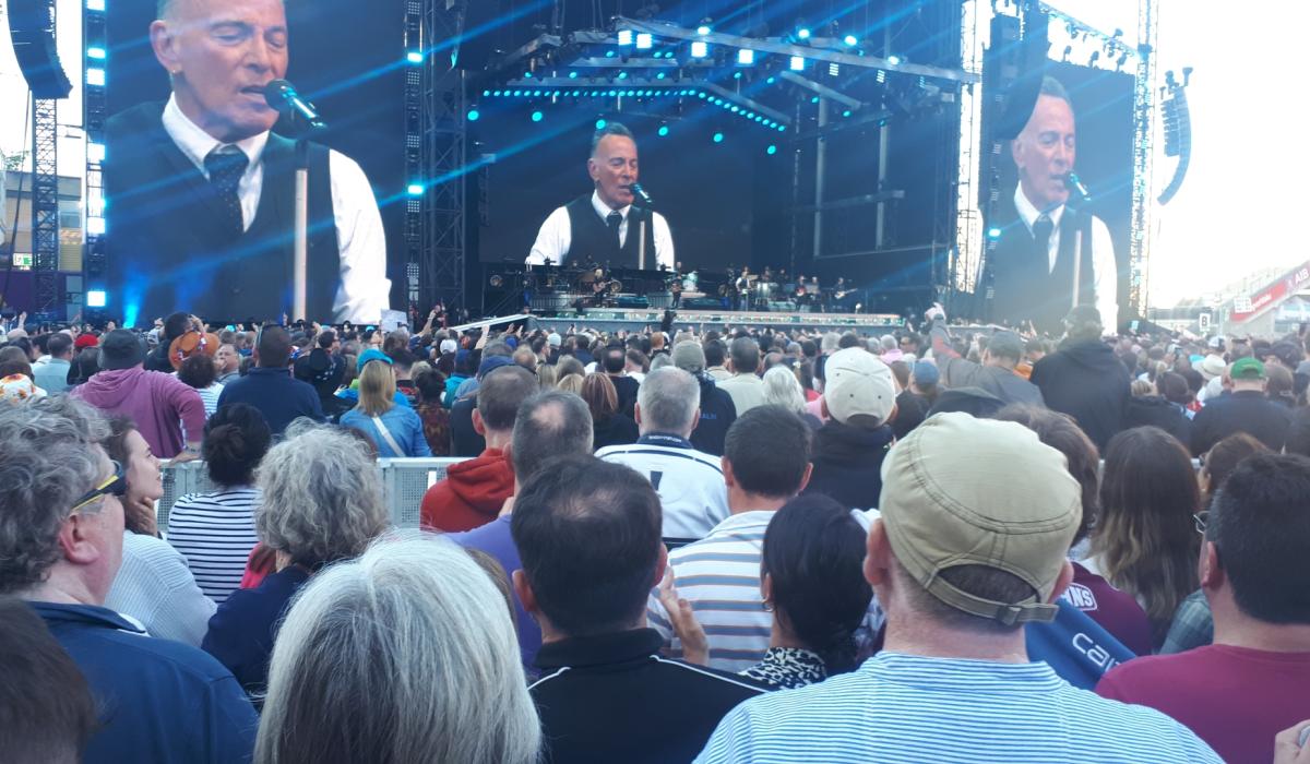 Kildare's Rathangan gets shout out from Bruce Springsteen at Croke Park ...
