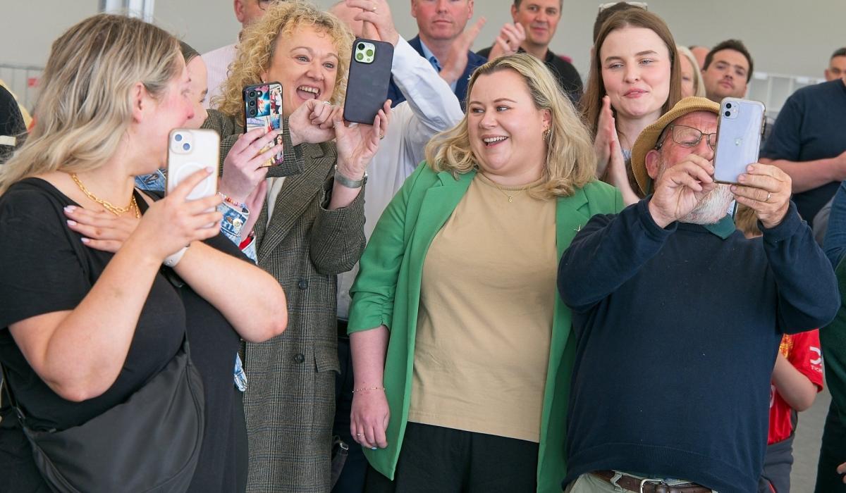 ELECTED: Time for happy selfies as Evie Sammon elected in Naas ...