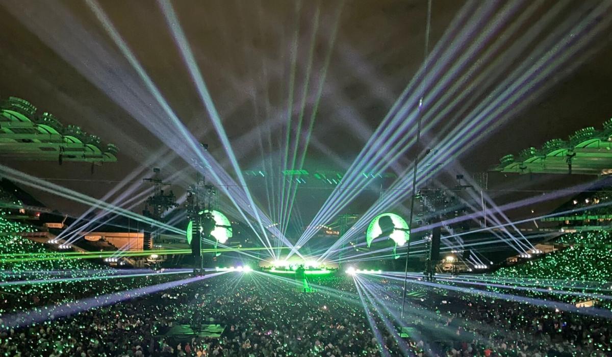 Irish fans wowed by Coldplay's spectacular opening night at Croke Park ...