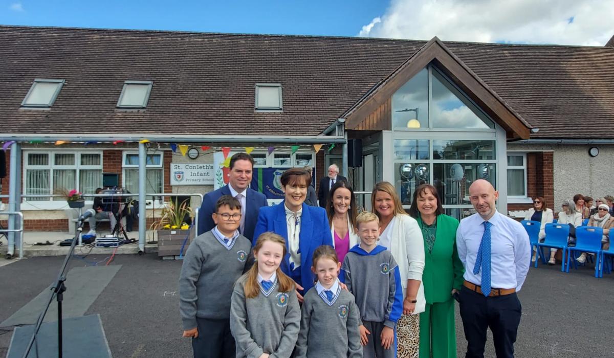 Minister for Education formally opens new buildings at two separate ...