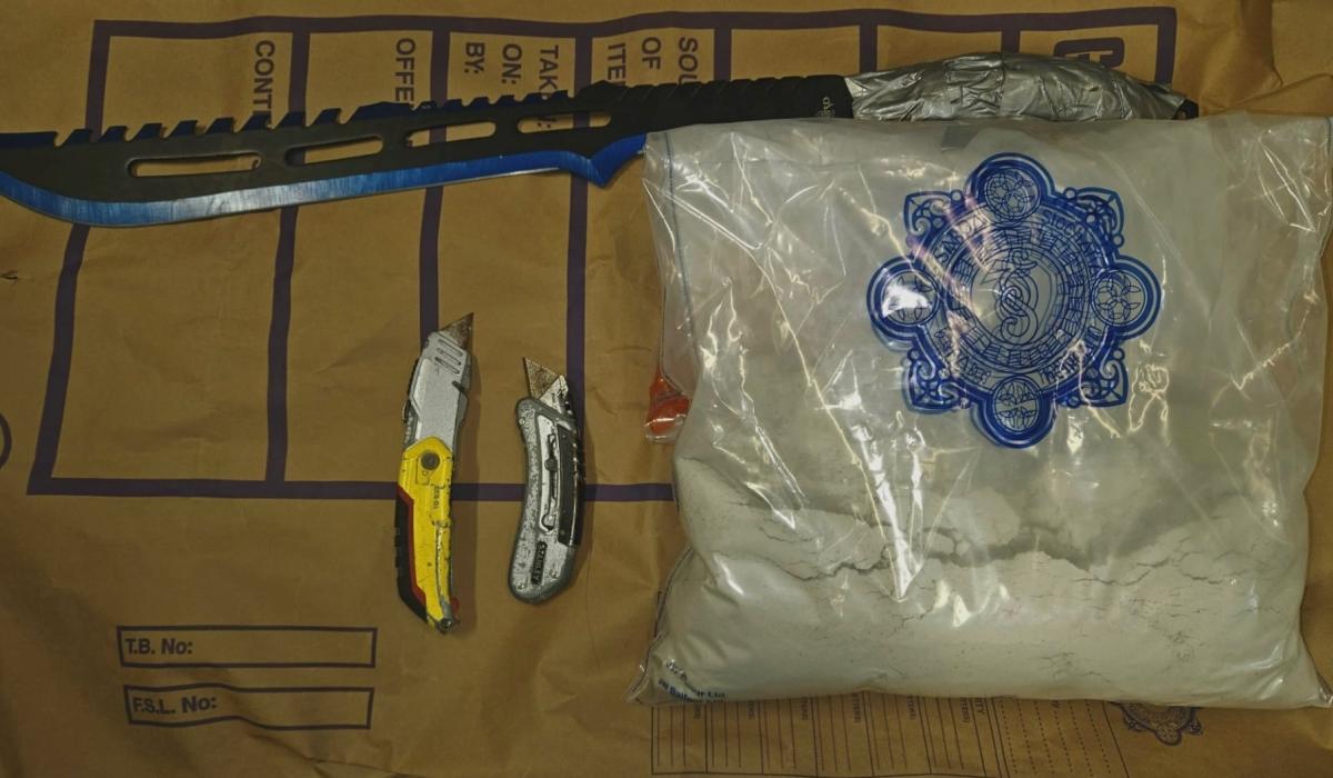 Gardaí seize two kilos of heroin and 'offensive weapons' as part of ...