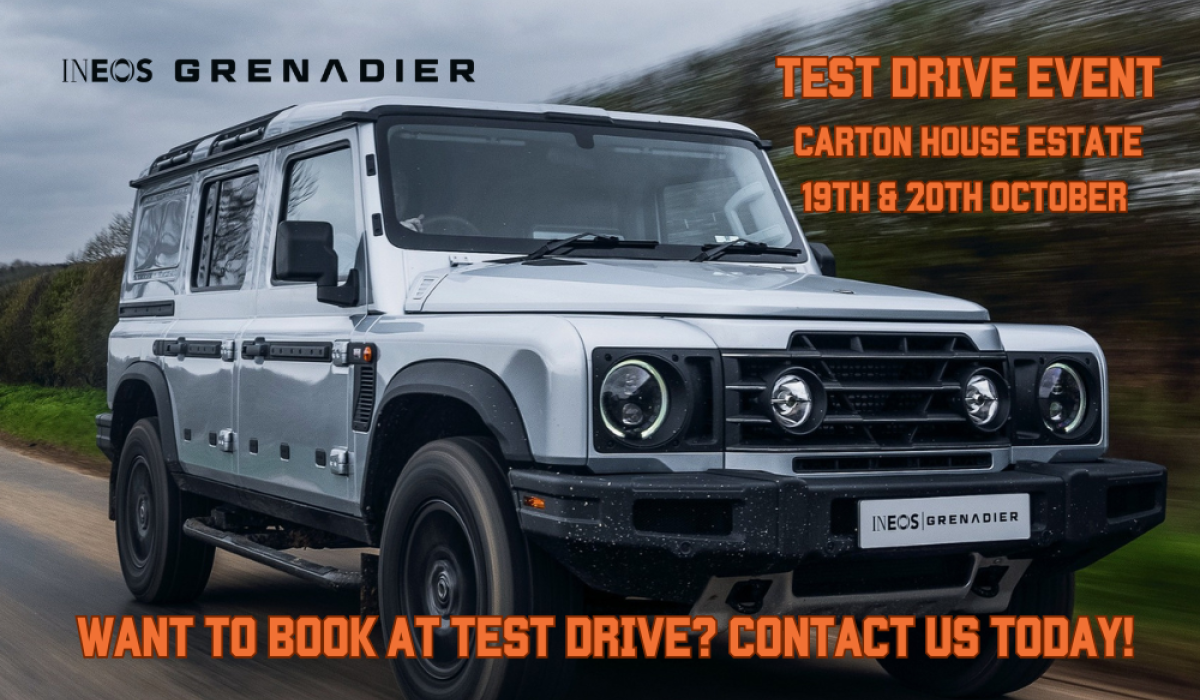 Exciting news - Orangeworks to host INEOS Grenadier test drive roadshow ...