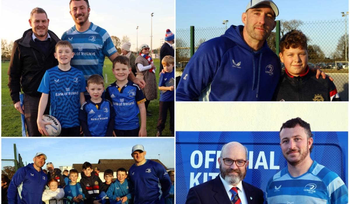 PICTURES: Rugby stars spotted in Kilcock as Leinster Rugby Team train ...