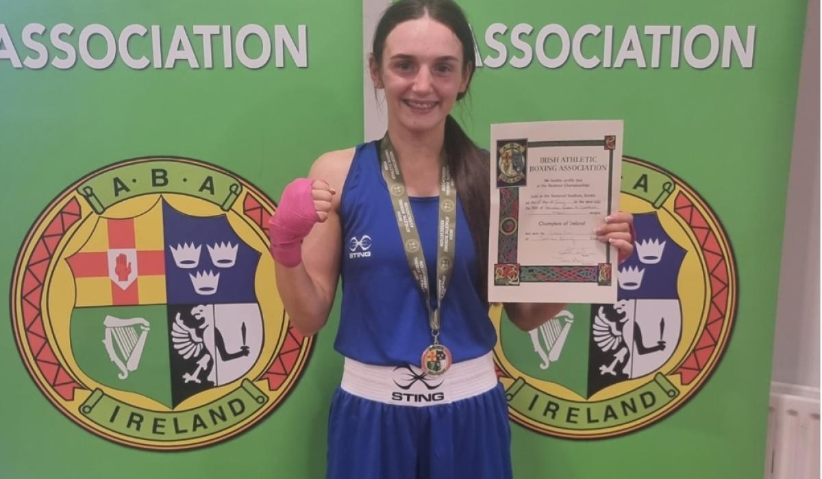 Naas' Chloe Cox brings Gold in U19s National Boxing Championships back ...