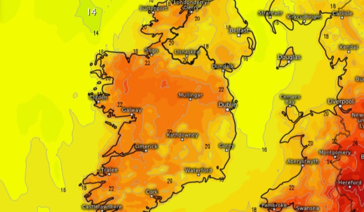 'Heatwave' to hit Ireland this week as expert says temperatures could ...