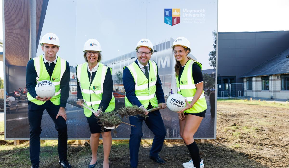 Kildare Minister turns the sod on Maynooth University’s new Sport ...