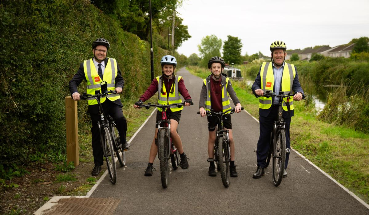 Official opening of the Royal Canal Greenway in Kildare (Maynooth to ...
