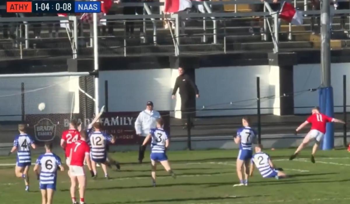 WATCH: Barry Kelly grabs Athy's crucial goal in Kildare SFC Final ...