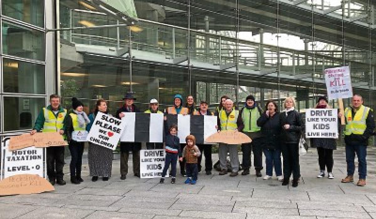 Pedestrian crossing for Kill village today - Kildare Live