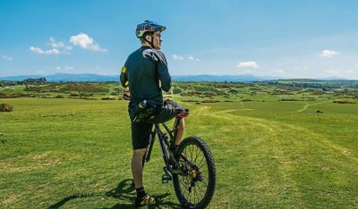 Famous mountainbiker Matti Lehikoinen visits Kildare's Curragh plains ...