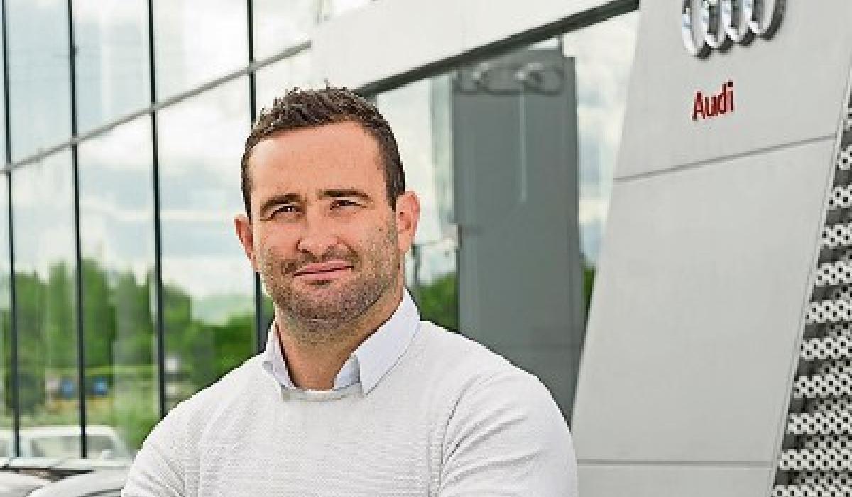 Irish rugby star Dave Kearney launches Audi Naas 172 sales event ...