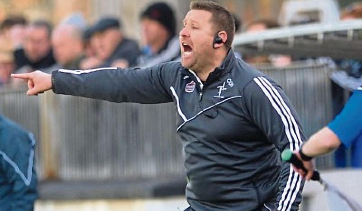 Cian O'Neill uses an unusual implement to train the Kildare team ...