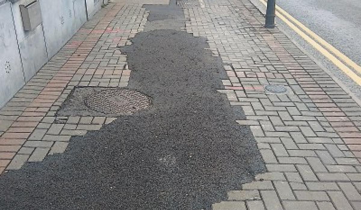 Naas town centre cobble lock paths will be restored when cable work ...