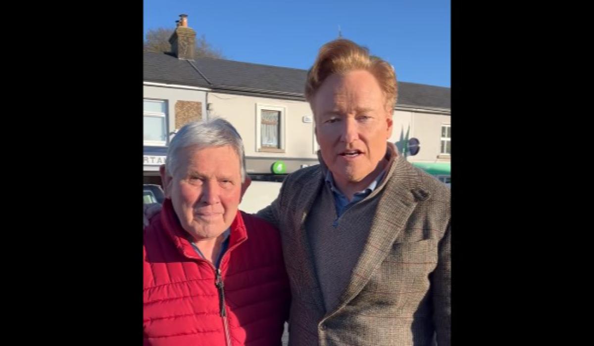 US talk show star Conan O'Brien visits Irish village to trace his roots ...