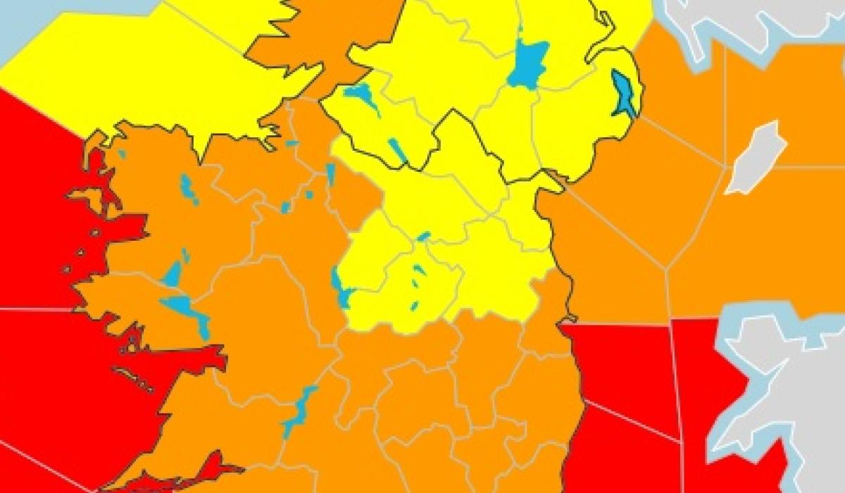Kildare upgraded to Orange wind warning for Storm Eunice - Kildare Live