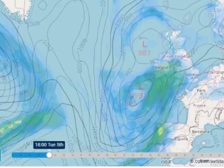 Met Éireann tweets weather forecast clip of what expect in next seven ...