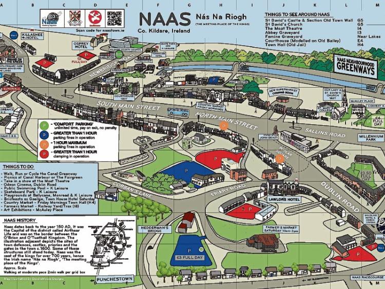 New map of Naas town has been launched - Leinster Leader