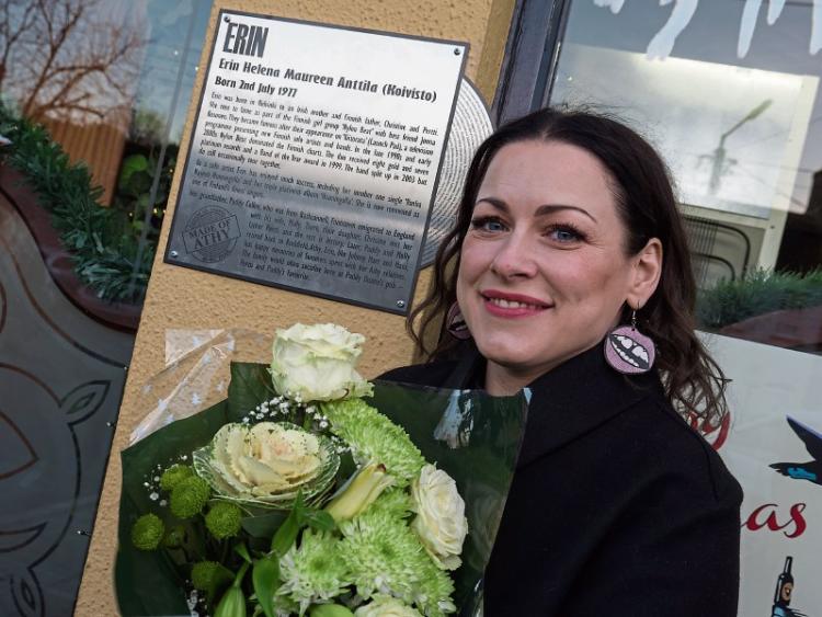 Finnish pop star Erin Anttila honoured in Athy - Leinster Leader