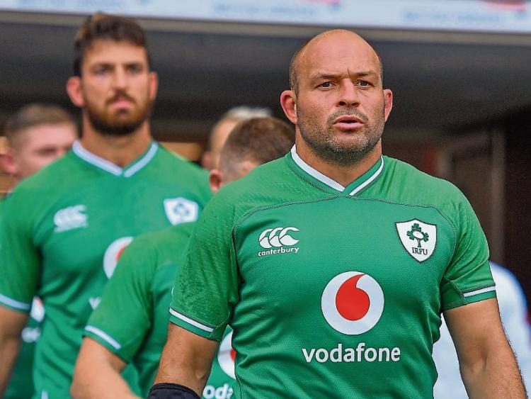 Irish captain Rory Best reacts after #RWC2019 victory over Scotland ...