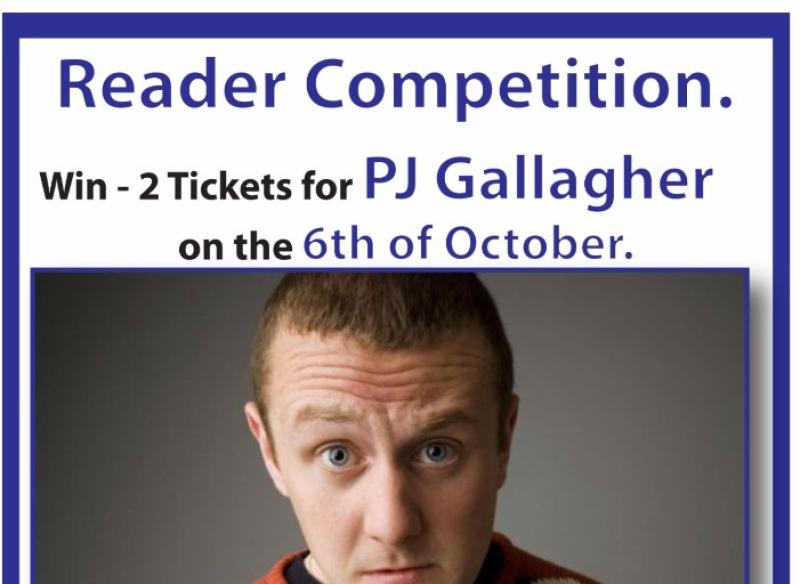 WIN WIN WIN tickets to see top comedian PJ Gallagher in Clane - Kildare ...