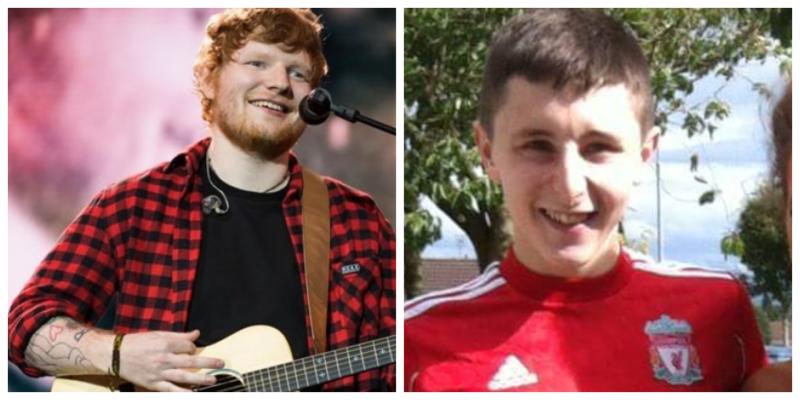 Ed Sheeran pays online tribute to late Newbridge teen Ben Conlon-Moran ...