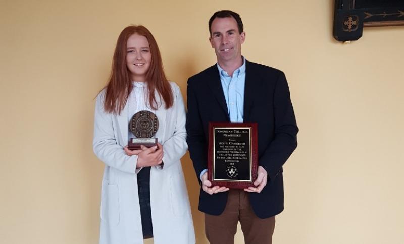 Newbridge College student is one of three pupils with top Maths marks ...