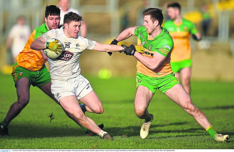 Opening half goals cost Kildare against Donegal - Kildare Live