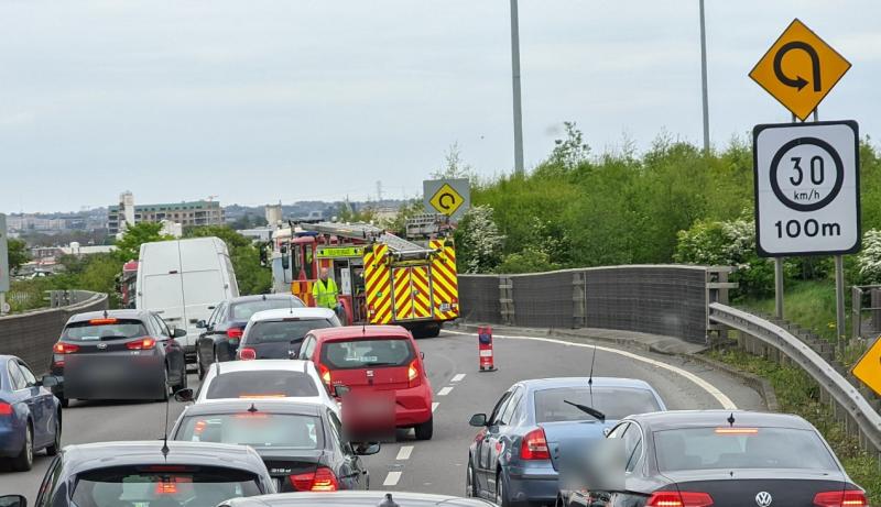 Two crashes on same stretch of N7 on Kildare/Dublin border caused ...