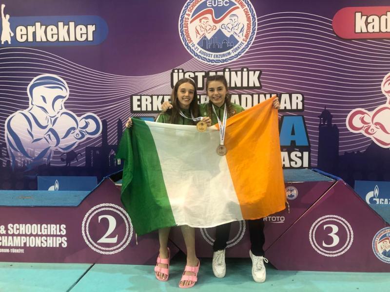 Gold and silver medal wins for Kildare boxing club Setanta at European ...