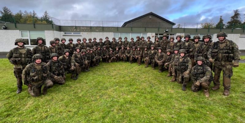 Curragh soldiers raising money for charity - Kildare Live