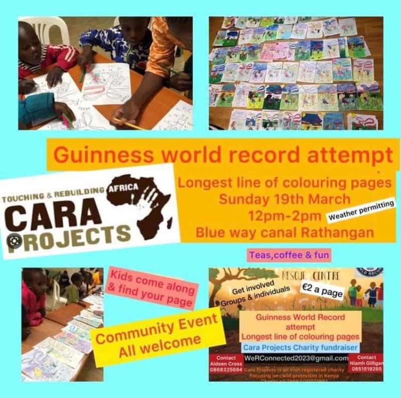 Rathangan aims to smash world record this Sunday in aid of Cara Girls ...